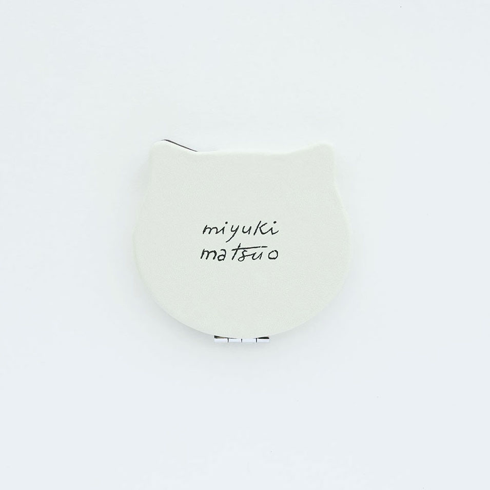 Matsuo Miyuki Compact Mirror Ivory | 8000000works | エイトミリオンワークス | 雑貨 | 卸売 企画 輸入